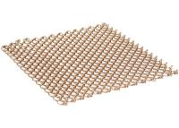 China Customized Metal Decorative Mesh  Fireplace Wire Mesh Curtain 6x6mm for sale