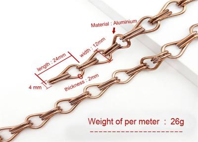 China Customized Aluminium Insect Door Chain Screen Curtain Corrosion Proof for sale