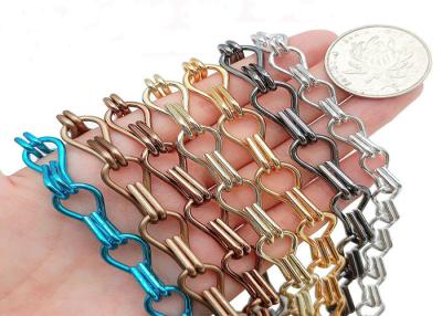China 2.0mm Aluminium Chain Fly Screen 12x24mm Metal Chain Link Curtain for sale