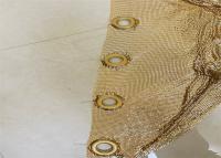China Soft 4mm Gold Metallic Mesh Fabric 45*150cm Sequin Mesh Fabric  For Garment for sale