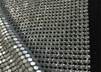 China Plain Weave Silver Gold Aluminum Mesh Fabric 10mm Corrosion Proof for sale