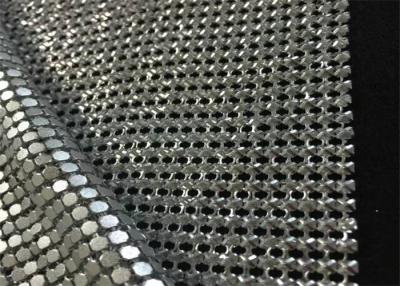 China Plain Weave Silver Gold Aluminum Mesh Fabric 10mm Corrosion Proof for sale