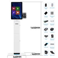 China 23.6/32 Inch Interactive Self-Service Payment Kiosk with Touch Screen, J4125 CPU and 4GB RAM for Hotel Check-in for sale