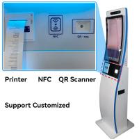 China LX9045 Self Service Check-in Kiosk with 23.6-46 Inch Touch Screen, Payment Processing and ID Scanning for Hotels for sale