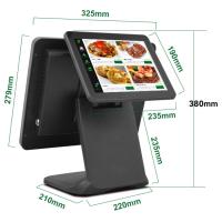 China LX1504 15-inch Touch Screen POS System with 4GB RAM, 128GB SSD for Retail Shop Billing for sale