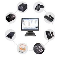 China LX1503 15-inch Digital Touch Screen POS System with J4125 CPU, 4GB RAM, 128GB SSD for Retail Stores for sale