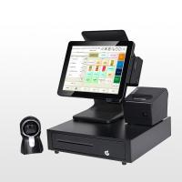 China LUNSUN 15-inch All-in-One POS Terminal with 1024×768 Touch Screen, J4125 CPU, and Multi-OS Support for Restaurants for sale