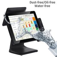 China LUNSUN 15-inch All-in-One POS Terminal with 1024×768 Touch Screen, J4125 CPU, and Multi-OS Support for Restaurants for sale