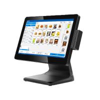 China 15.6 Inch All-in-One POS System with 1024×768 Touch Screen, J4125 CPU and IPX4 Waterproof Rating for Retail for sale