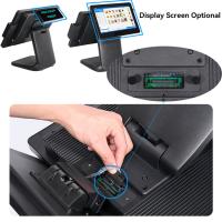 China 15.6 Inch All-in-One POS System with 1024×768 Touch Screen, J4125 CPU and IPX4 Waterproof Rating for Retail for sale