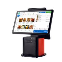 China 15.6 Inch All-in-One Desktop POS System with Touchscreen, J4125 CPU, 4GB RAM for Restaurant Retail Business for sale