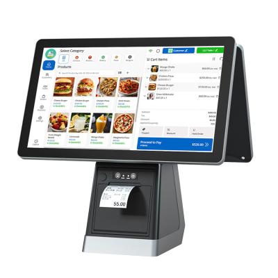 China LUNSUN LX 1628 All-in-One POS System with 15.6