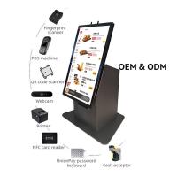 China 21.5-inch Desktop Self-Service Payment Kiosk with J4125 CPU, 4GB RAM, and Integrated Thermal Printer for Restaurants and Hotels for sale