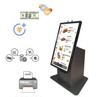 China 21.5-inch Desktop Self-Service Payment Kiosk with J4125 CPU, 4GB RAM, and Integrated Thermal Printer for Restaurants and Hotels for sale