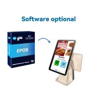 China 15.6-Inch Desktop POS Kiosk with 10-Point Touch Screen, J4125 CPU, and 4GB RAM for Self-Service Payment Systems for sale