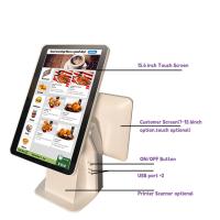 China 15.6-Inch Desktop POS Kiosk with 10-Point Touch Screen, J4125 CPU, and 4GB RAM for Self-Service Payment Systems for sale