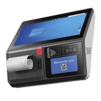China LUNSUN 11.6 Inch All-in-One POS System with 80mm Thermal Printer and NFC Payment for Retail & Hospitality for sale
