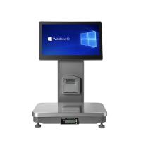 China LX900 POS System Retail Label Scale with 15.6-inch Touchscreen, AI Camera & Thermal Printer for Supermarket Cashier for sale