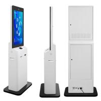 China 21.5 23.6 32 Inch Floor Stand Touch Screen Hotel Self-Service Check-in Payment Terminal Kiosk with 10-Point Touch Control for sale