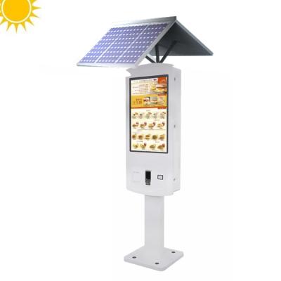 China LX8031O Outdoor Solar-Powered Self-Service Hotel Check-in Kiosk with 23.6-46