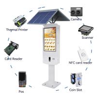 China LX8031O Outdoor Solar-Powered Self-Service Hotel Check-in Kiosk with 23.6-46