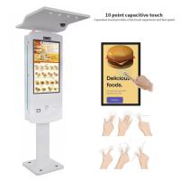 China LX8031O Outdoor Waterproof Self Service Kiosk with 23.6-46 inch Touch Screen and CCTV Camera for Hotel Check-in for sale