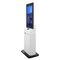 China 21.5 23.6 32 Inch Floor Stand Self-Service Payment Kiosk with QR Scanner and 80mm Thermal Printer for sale