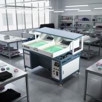 China Double Color Rhinestone Setting Machine 110V 220V For Garment / Accessory for sale