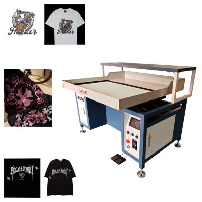 China Automatic Rhinestone Setting Machine for Rhinestone Designs and Motifs Rhinestone Hotfix Machine for Sale for sale