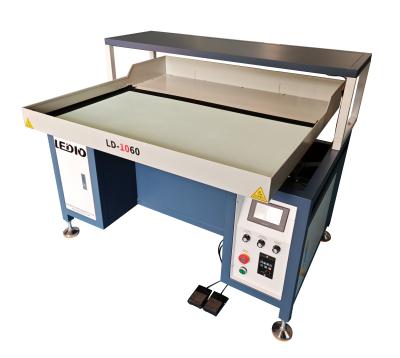 China Ledio Dual-Color Auto Hot Fix Rhinestone Machine Full Automatic Single Head Template Stainless Steel for Garment Industry for sale