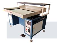 China Automatic Stainless Steel Rhinestone Brushing and Shaking Machine with 1200W Power Custom Design Hot Transfer Fix Brush Machine for sale