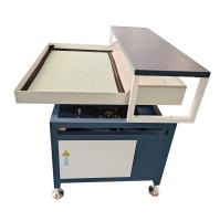China Automatic Stainless Steel Rhinestone Brushing and Shaking Machine with 1200W Power Custom Design Hot Transfer Fix Brush Machine for sale