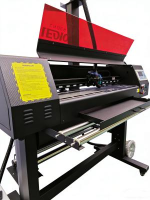 China Fast Speed Vinyl Laser Cutting Machine Water Cooling Heat Transfer Vinyl Plotter Cutter for sale