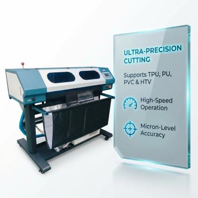 China Garment PU TPU  Laser Lettering Vinyl  Film Carving Plotter for sale