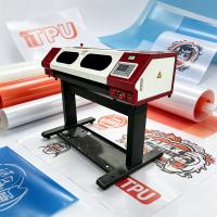 China PU TPU  Laser Lettering Vinyl  Film Carving Plotter Machine for sale