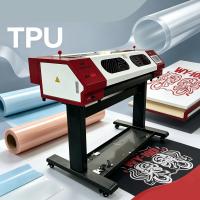 China PU TPU  Laser Lettering Vinyl  Film Carving Plotter Machine for sale