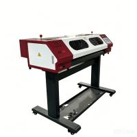China Laser Cutting Plotter Machine for Printed PU PUFF Vinyl for sale