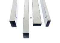 China SUS201 202 Stainless Steel Rectangular Pipe 0.3MM 1500MM Weld Multi Role for sale