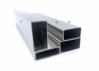 China SUS201 202 Stainless Steel Rectangular Pipe 0.3MM 1500MM Weld Multi Role for sale