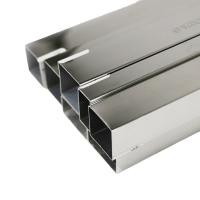 China 5*2 Inch 201 Stainless Steel Pipe ASTM Mirror Polished 1200mm for sale