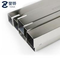 China 304 316 SS Slotted Pipe JIS Annealing 100mm Slotted Drainage Pipe SS AISI for sale