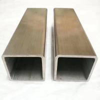 China ASTM A554 Stainless Steel Square Pipe H13 SS304 0.5MM Food Grade for sale