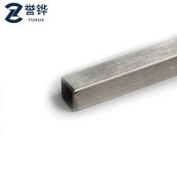 China SUS410 SUS420 18mm Stainless Steel Square Pipe For Windows Tube JIS for sale