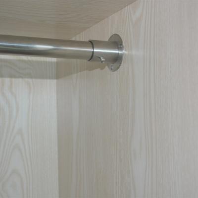 China Ss304L Furniture Fixed 0.30mm Stainless Steel Kitchen Hanging Industrial Metal Clothes Rail for sale
