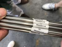 China SUS304 316l AISI 3M Stainless Steel Handrail Accessories 0.5MM Round Pipe for sale