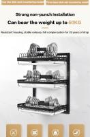 China 304 Stainless Steel Bowls Chopsticks Storage Rack On The Table Or  Wall for sale