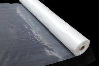 China 6mil plastic roll moisture barrier Clear Polythene Sheeting with tape rolls for sale