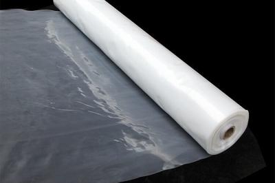 China 6mil plastic roll moisture barrier Clear Polythene Sheeting with tape rolls for sale