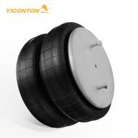 China Double Convoluted Air Spring Rubber for Trailers - Compatible with Firestone W01-358-7557, Goodyear 2B14-383, Reyco 19983-01 for sale