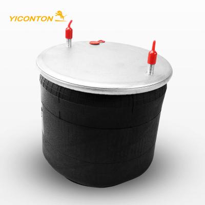 China Firestone W01M588608 Air Spring Suspension for Trucks with 259mm Top Plate and 169mm Piston Height for sale